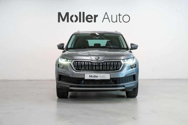 Grey Skoda Kodiaq 2022 in Vilnius, with an engine capacity of 2.00 L and mileage of 159 thousand km for 24500 €, photo 5 on AUTOMOTO.COM.LV