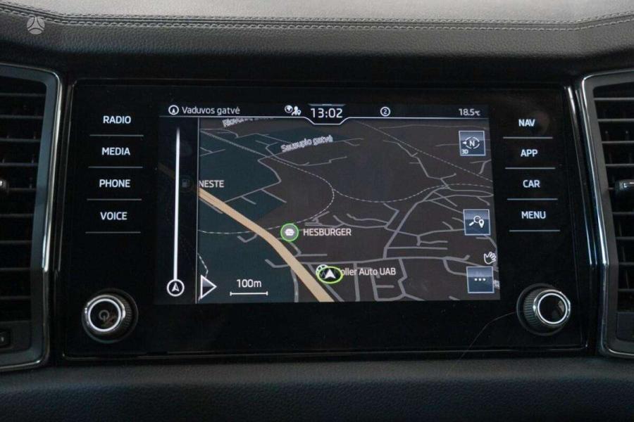 Серый Шкода Kodiaq 2022 в Вильнюс, объемом двигателя 2.00 л и пробегом 159 тыс. км за 24500 €, фото 14 на AUTOMOTO.COM.LV