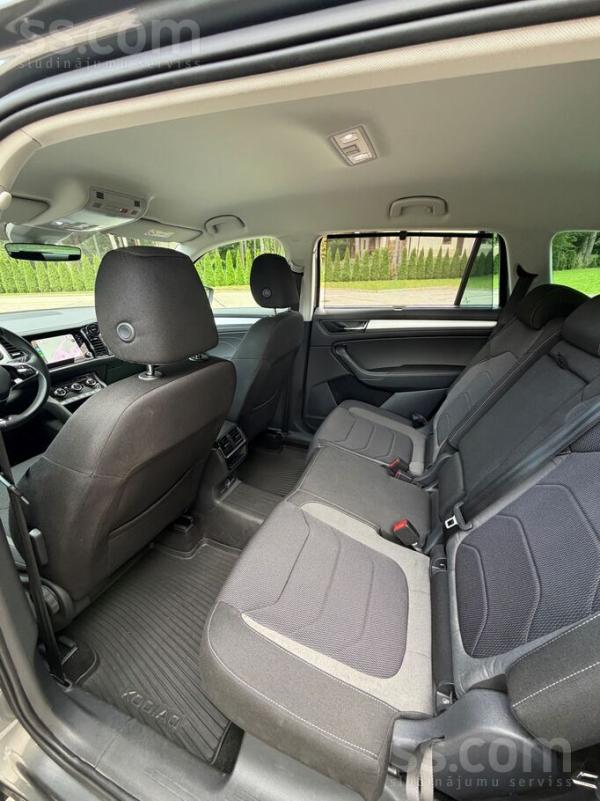 Pelēks Skoda Kodiaq 2022 Rīga, ar dzinēja tilpumu 2.00 L un nobraukumu 122 tūkst. km par 25000 €, foto 5 vietnē AUTOMOTO.COM.LV