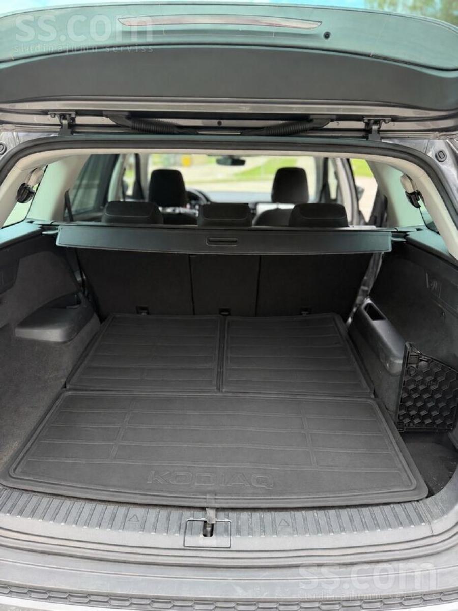 Pelēks Skoda Kodiaq 2022 Rīga, ar dzinēja tilpumu 2.00 L un nobraukumu 122 tūkst. km par 25000 €, foto 8 vietnē AUTOMOTO.COM.LV