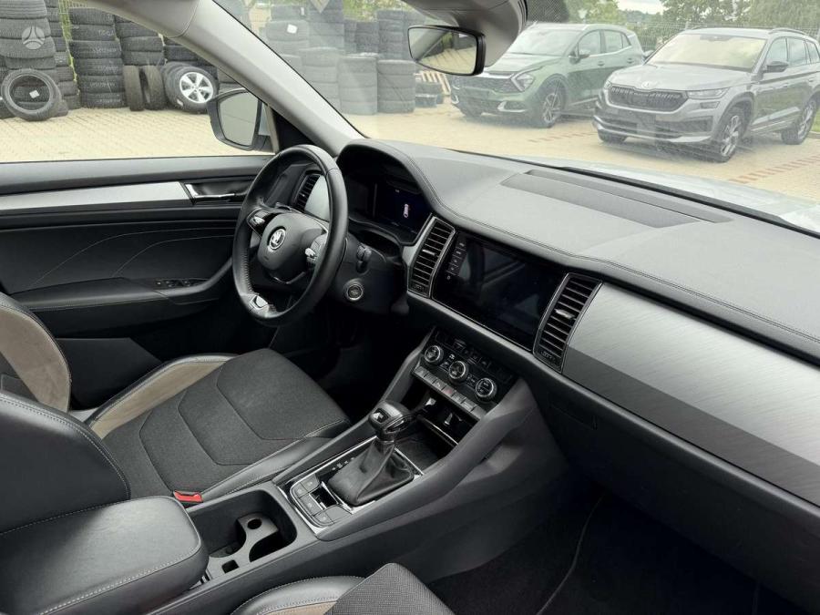 Серый Шкода Kodiaq 2022 в Шяуляй, объемом двигателя 1.50 л и пробегом 193 тыс. км за 22978 €, фото 6 на AUTOMOTO.COM.LV