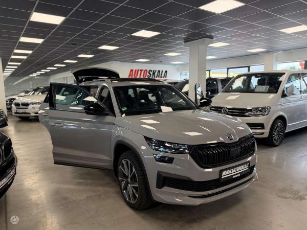 Pelēks Skoda Kodiaq 2022 Klaipėda, ar dzinēja tilpumu 1.97 L un nobraukumu 250 tūkst. km par 29950 €, foto 1 vietnē AUTOMOTO.COM.LV