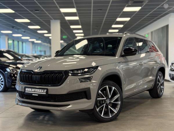Pelēks Skoda Kodiaq 2022 Klaipėda, ar dzinēja tilpumu 1.97 L un nobraukumu 250 tūkst. km par 29950 €, foto 2 vietnē AUTOMOTO.COM.LV