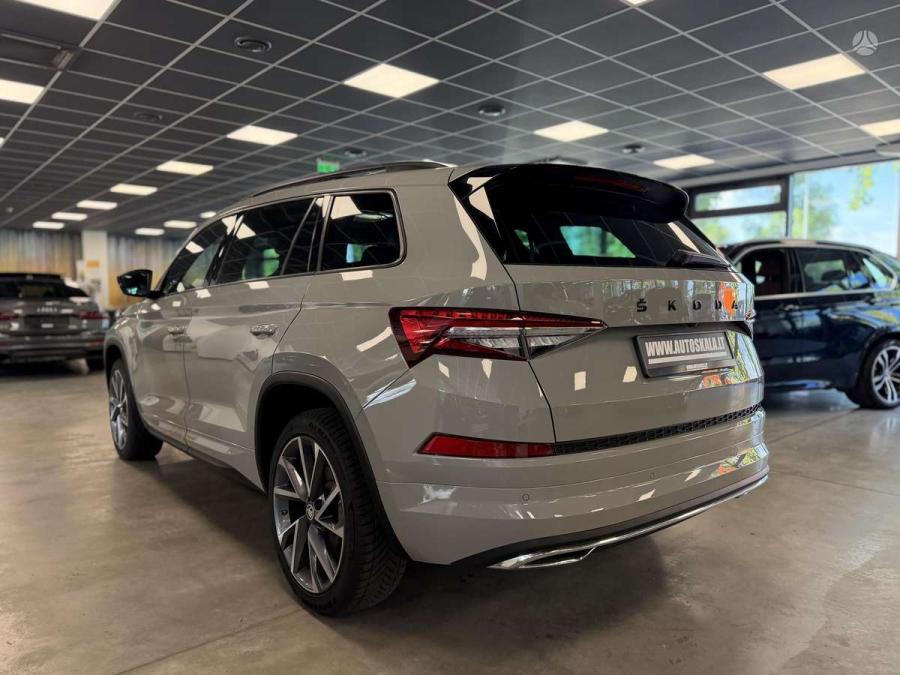 Серый Шкода Kodiaq 2022 в Клайпеда, объемом двигателя 1.97 л и пробегом 250 тыс. км за 29950 €, фото 7 на AUTOMOTO.COM.LV
