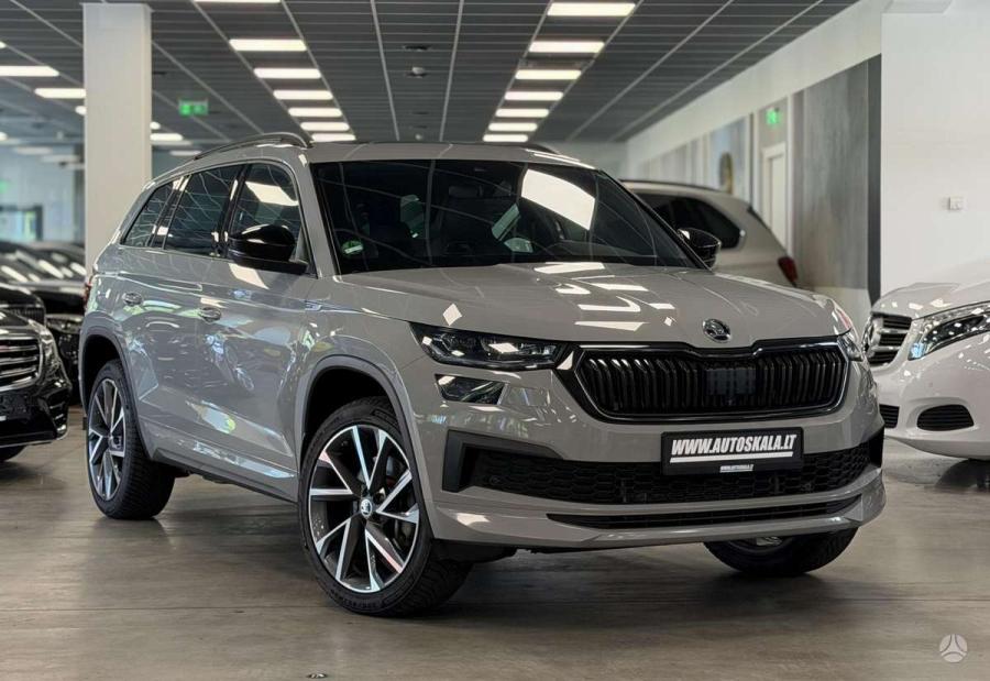 Серый Шкода Kodiaq 2022 в Клайпеда, объемом двигателя 1.97 л и пробегом 250 тыс. км за 29950 €, фото 46 на AUTOMOTO.COM.LV