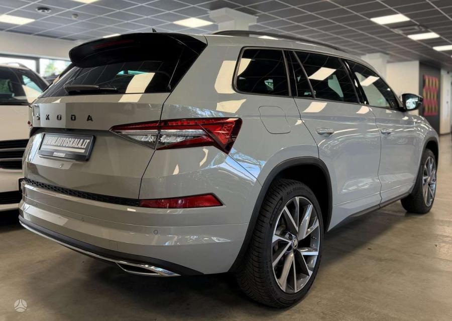 Серый Шкода Kodiaq 2022 в Клайпеда, объемом двигателя 1.97 л и пробегом 250 тыс. км за 29950 €, фото 50 на AUTOMOTO.COM.LV