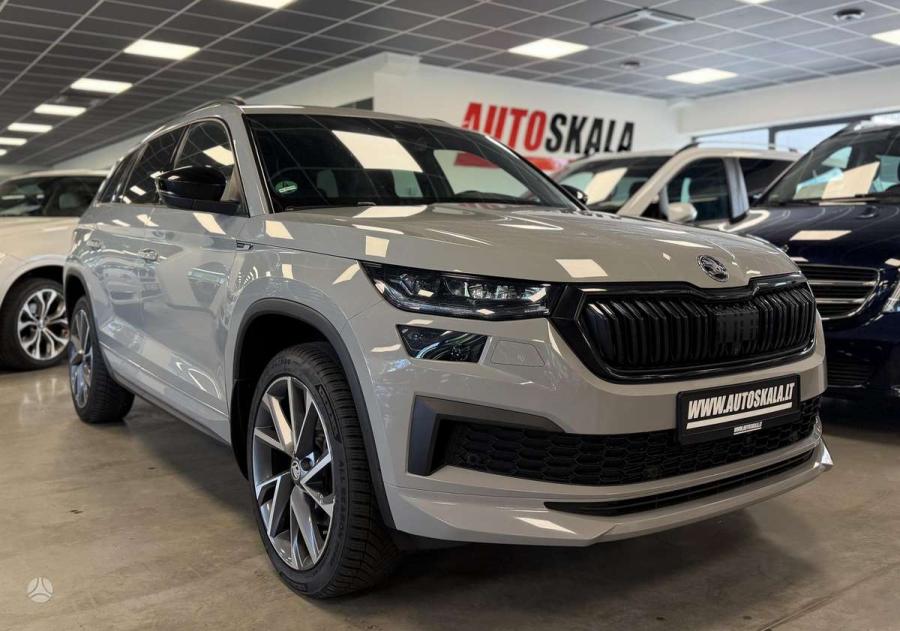 Серый Шкода Kodiaq 2022 в Клайпеда, объемом двигателя 1.97 л и пробегом 250 тыс. км за 29950 €, фото 55 на AUTOMOTO.COM.LV