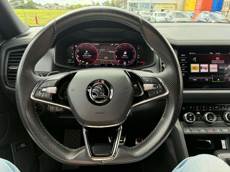 Серый Шкода Kodiaq 2022 в Каунас, объемом двигателя 2.00 л и пробегом 154 тыс. км за 27700 €, фото 6 на AUTOMOTO.COM.LV