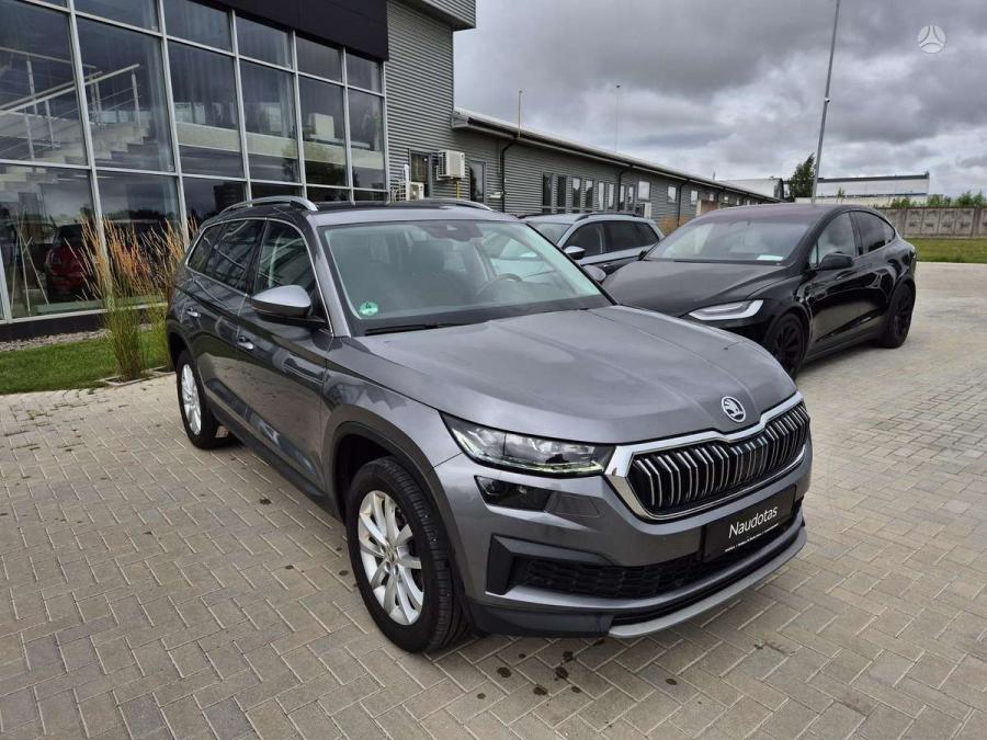 Pelēks Skoda Kodiaq 2022 Šauļi, ar dzinēja tilpumu 1.97 L un nobraukumu 153 tūkst. km par 24500 €, foto 3 vietnē AUTOMOTO.COM.LV