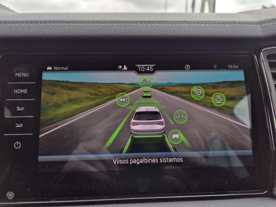 Pelēks Skoda Kodiaq 2022 Šauļi, ar dzinēja tilpumu 1.97 L un nobraukumu 153 tūkst. km par 24500 €, foto 20 vietnē AUTOMOTO.COM.LV