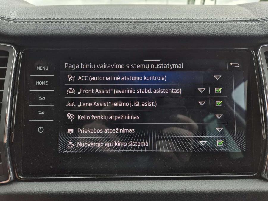 Pelēks Skoda Kodiaq 2022 Šauļi, ar dzinēja tilpumu 1.97 L un nobraukumu 153 tūkst. km par 24500 €, foto 21 vietnē AUTOMOTO.COM.LV