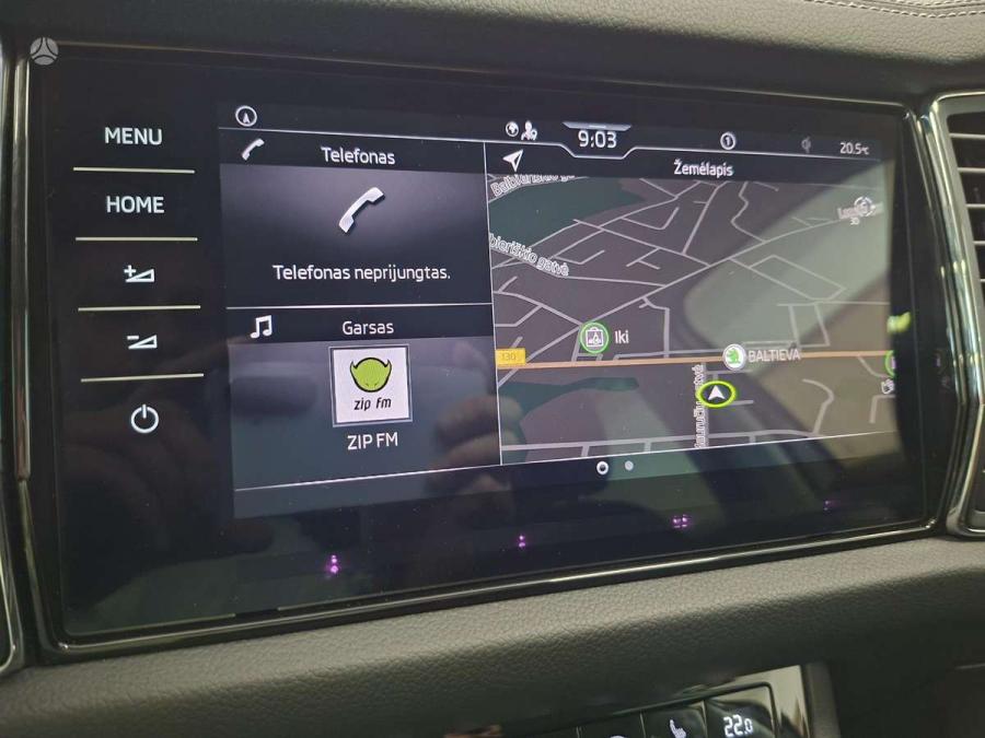 Pelēks Skoda Kodiaq 2022 Kauņa, ar dzinēja tilpumu 1.97 L un nobraukumu 161 tūkst. km par 22800 €, foto 19 vietnē AUTOMOTO.COM.LV