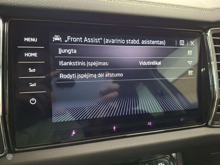 Pelēks Skoda Kodiaq 2022 Kauņa, ar dzinēja tilpumu 1.97 L un nobraukumu 161 tūkst. km par 22800 €, foto 21 vietnē AUTOMOTO.COM.LV