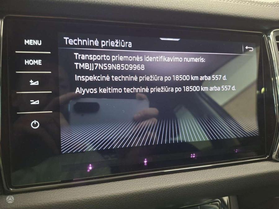 Pelēks Skoda Kodiaq 2022 Kauņa, ar dzinēja tilpumu 1.97 L un nobraukumu 161 tūkst. km par 22800 €, foto 23 vietnē AUTOMOTO.COM.LV