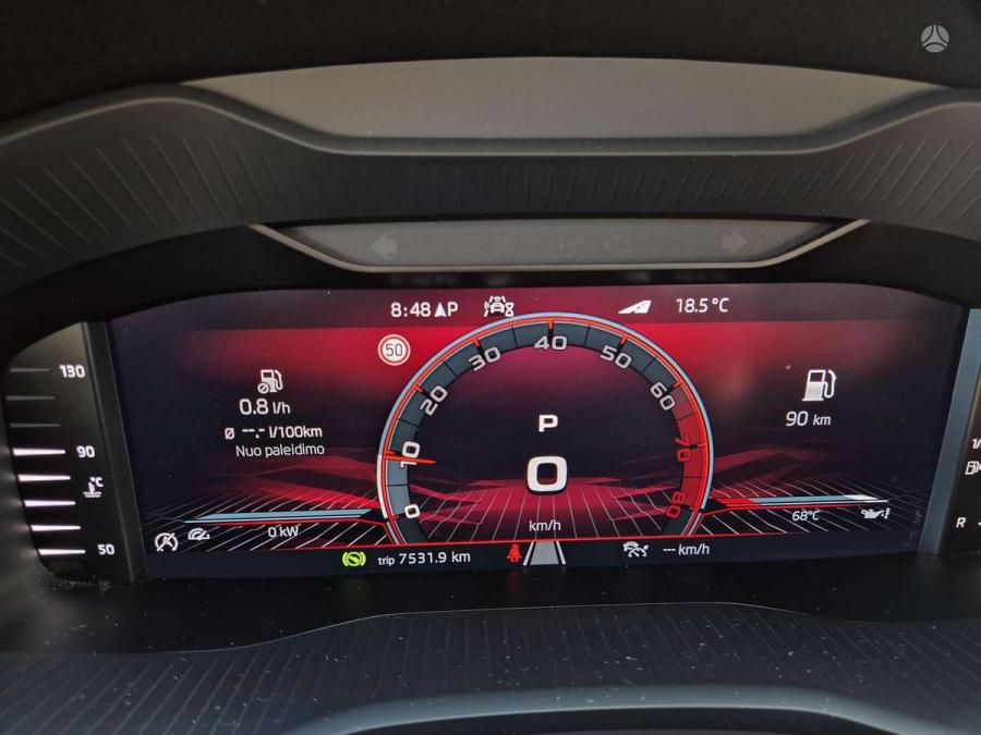 Pelēks Skoda Kodiaq 2022 Šauļi, ar dzinēja tilpumu 1.50 L un nobraukumu 218 tūkst. km par 24800 €, foto 20 vietnē AUTOMOTO.COM.LV