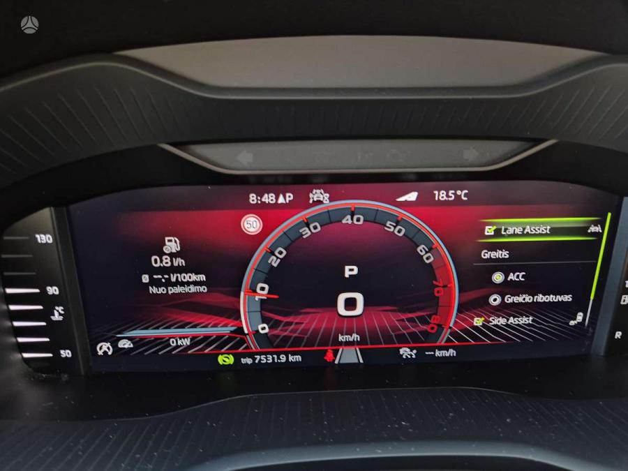 Pelēks Skoda Kodiaq 2022 Šauļi, ar dzinēja tilpumu 1.50 L un nobraukumu 218 tūkst. km par 24800 €, foto 21 vietnē AUTOMOTO.COM.LV