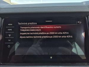 Pelēks Skoda Kodiaq 2022 Šauļi, ar dzinēja tilpumu 1.50 L un nobraukumu 218 tūkst. km par 24800 €, foto 35 vietnē AUTOMOTO.COM.LV