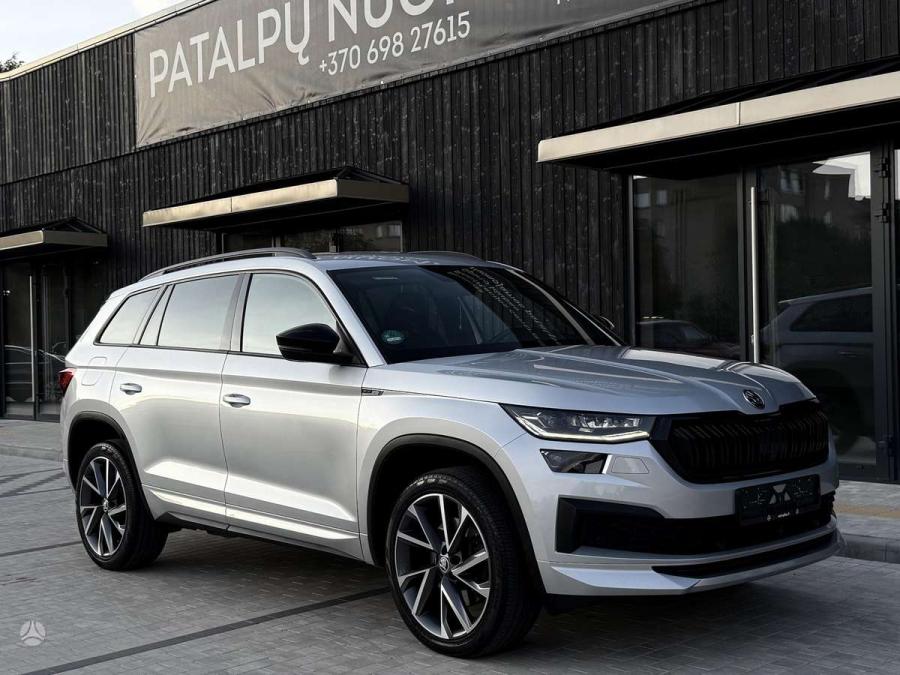 Pelēks Skoda Kodiaq 2022 Šauļi, ar dzinēja tilpumu 1.97 L un nobraukumu 204 tūkst. km par 24500 €, foto 3 vietnē AUTOMOTO.COM.LV