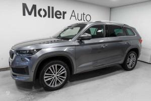 Grey Skoda Kodiaq 2022 in Vilnius, with an engine capacity of 2.00 L and mileage of 157 thousand km for 32500 €, photo 3 on AUTOMOTO.COM.LV