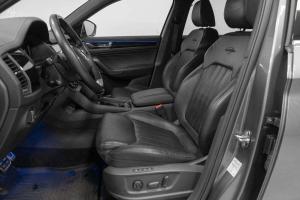 Grey Skoda Kodiaq 2022 in Vilnius, with an engine capacity of 2.00 L and mileage of 157 thousand km for 32500 €, photo 8 on AUTOMOTO.COM.LV