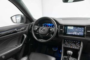 Grey Skoda Kodiaq 2022 in Vilnius, with an engine capacity of 2.00 L and mileage of 157 thousand km for 32500 €, photo 17 on AUTOMOTO.COM.LV
