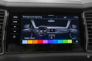 Grey Skoda Kodiaq 2022 in Vilnius, with an engine capacity of 2.00 L and mileage of 157 thousand km for 32500 €, photo 33 on AUTOMOTO.COM.LV