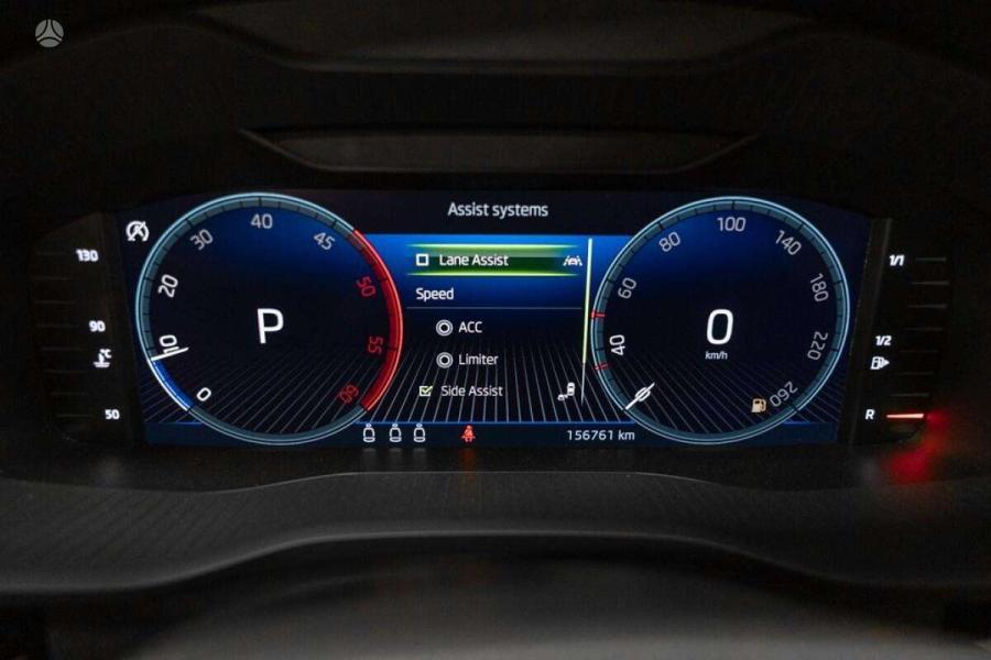 Grey Skoda Kodiaq 2022 in Vilnius, with an engine capacity of 2.00 L and mileage of 157 thousand km for 32500 €, photo 23 on AUTOMOTO.COM.LV