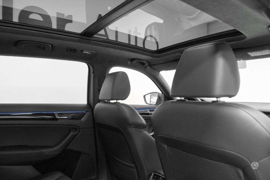 Grey Skoda Kodiaq 2022 in Vilnius, with an engine capacity of 2.00 L and mileage of 157 thousand km for 32500 €, photo 46 on AUTOMOTO.COM.LV