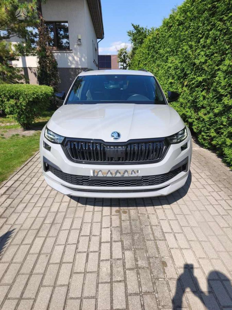 Серый Шкода Kodiaq 2022 в Калвария, объемом двигателя 1.50 л и пробегом 104 тыс. км за 28980 €, фото 5 на AUTOMOTO.COM.LV