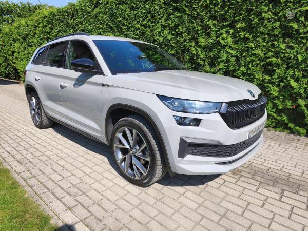 Серый Шкода Kodiaq 2022 в Калвария, объемом двигателя 1.50 л и пробегом 104 тыс. км за 28980 €, фото 5 на AUTOMOTO.COM.LV