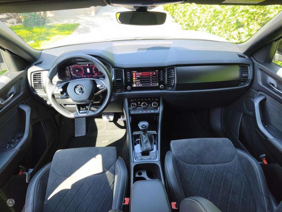 Серый Шкода Kodiaq 2022 в Калвария, объемом двигателя 1.50 л и пробегом 104 тыс. км за 28980 €, фото 13 на AUTOMOTO.COM.LV