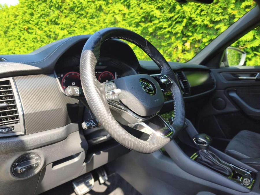 Серый Шкода Kodiaq 2022 в Калвария, объемом двигателя 1.50 л и пробегом 104 тыс. км за 28980 €, фото 18 на AUTOMOTO.COM.LV