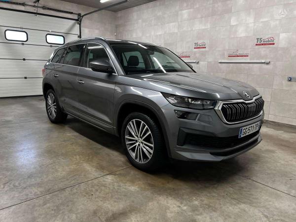 Серый Шкода Kodiaq 2022 в Мариямполе, объемом двигателя 1.50 л и пробегом 172 тыс. км за 27225 €, фото 3 на AUTOMOTO.COM.LV