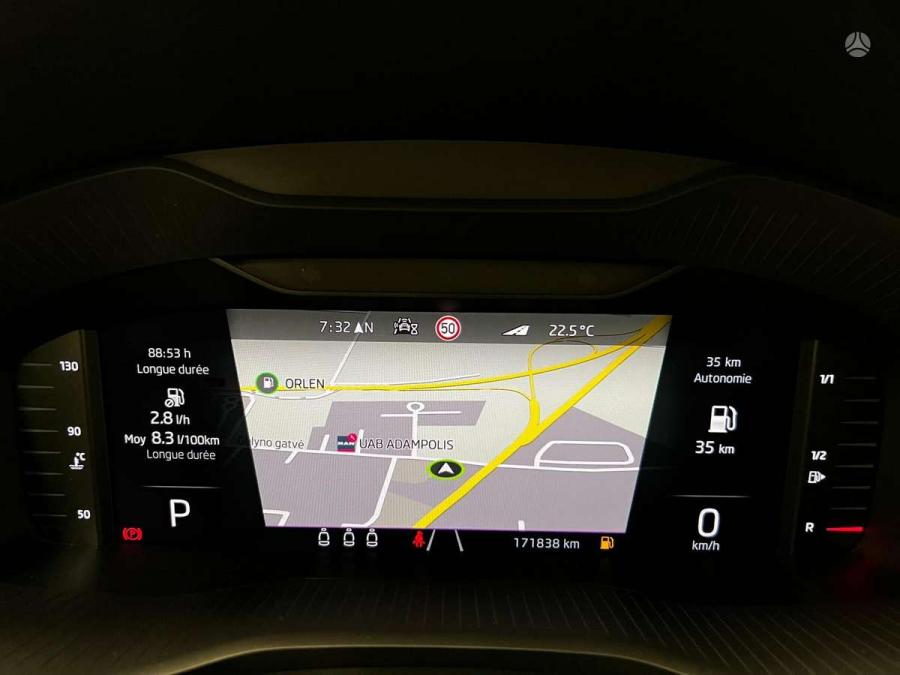 Серый Шкода Kodiaq 2022 в Мариямполе, объемом двигателя 1.50 л и пробегом 172 тыс. км за 27225 €, фото 14 на AUTOMOTO.COM.LV