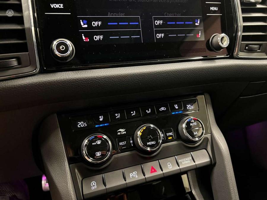 Серый Шкода Kodiaq 2022 в Мариямполе, объемом двигателя 1.50 л и пробегом 172 тыс. км за 27225 €, фото 16 на AUTOMOTO.COM.LV