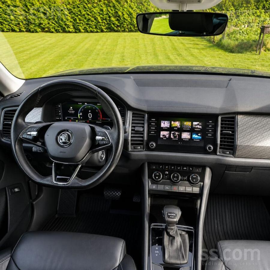 Pelēks Skoda Kodiaq 2022 Rīga, ar dzinēja tilpumu 2.00 L un nobraukumu 87 tūkst. km par 28400 €, foto 10 vietnē AUTOMOTO.COM.LV