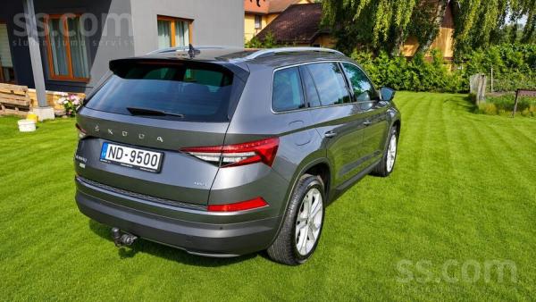 Pelēks Skoda Kodiaq 2022 Rīga, ar dzinēja tilpumu 2.00 L un nobraukumu 87 tūkst. km par 28400 €, foto 6 vietnē AUTOMOTO.COM.LV