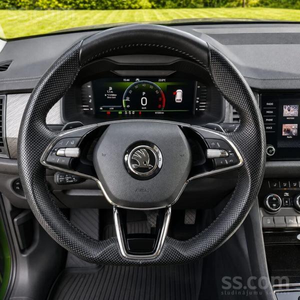 Pelēks Skoda Kodiaq 2022 Rīga, ar dzinēja tilpumu 2.00 L un nobraukumu 87 tūkst. km par 28400 €, foto 10 vietnē AUTOMOTO.COM.LV