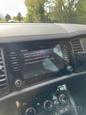 Pelēks Skoda Kodiaq 2022 Rīga, ar dzinēja tilpumu 1.50 L un nobraukumu 88 tūkst. km par 30000 €, foto 14 vietnē AUTOMOTO.COM.LV