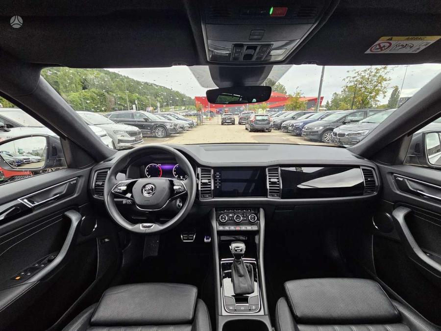 Pelēks Skoda Kodiaq 2022 Viļņa, ar dzinēja tilpumu 1.97 L un nobraukumu 176 tūkst. km par 25700 €, foto 12 vietnē AUTOMOTO.COM.LV
