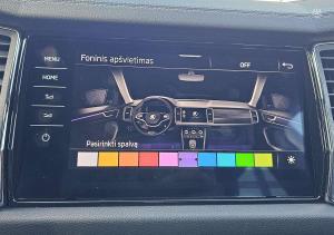 Pelēks Skoda Kodiaq 2022 Viļņa, ar dzinēja tilpumu 1.97 L un nobraukumu 176 tūkst. km par 25700 €, foto 22 vietnē AUTOMOTO.COM.LV