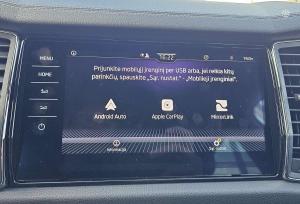 Pelēks Skoda Kodiaq 2022 Viļņa, ar dzinēja tilpumu 1.97 L un nobraukumu 176 tūkst. km par 25700 €, foto 23 vietnē AUTOMOTO.COM.LV