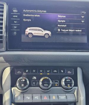Pelēks Skoda Kodiaq 2022 Viļņa, ar dzinēja tilpumu 1.97 L un nobraukumu 176 tūkst. km par 25700 €, foto 27 vietnē AUTOMOTO.COM.LV