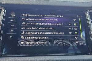 Pelēks Skoda Kodiaq 2022 Viļņa, ar dzinēja tilpumu 1.97 L un nobraukumu 176 tūkst. km par 25700 €, foto 28 vietnē AUTOMOTO.COM.LV