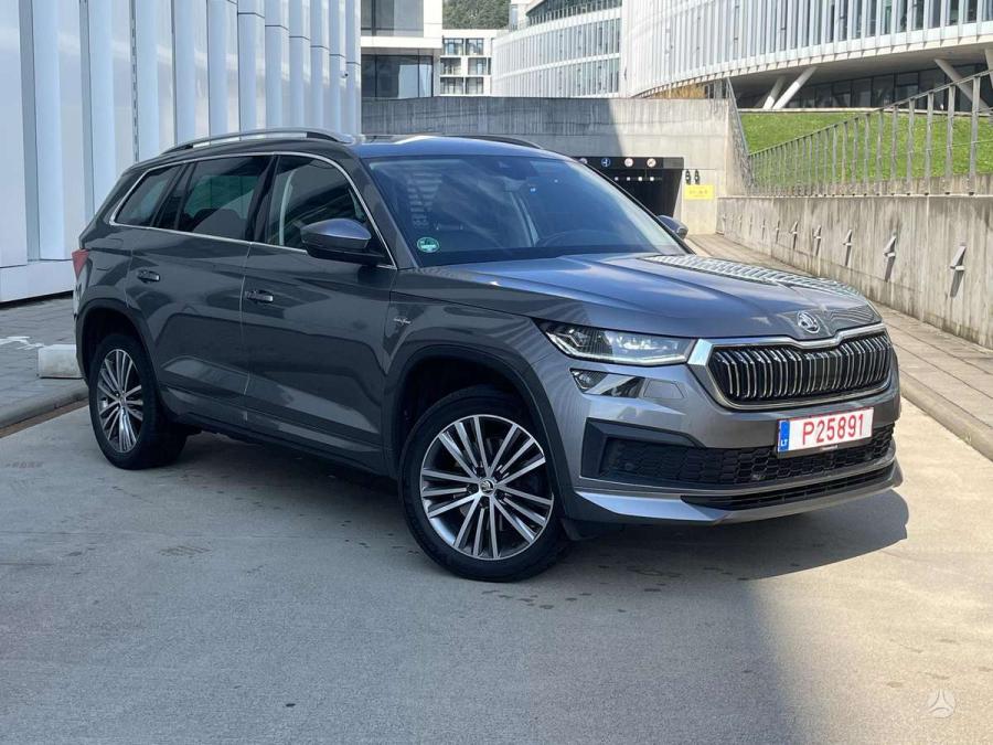 Серый Шкода Kodiaq 2022 в Вильнюс, объемом двигателя 1.97 л и пробегом 154 тыс. км за 28990 €, фото 1 на AUTOMOTO.COM.LV