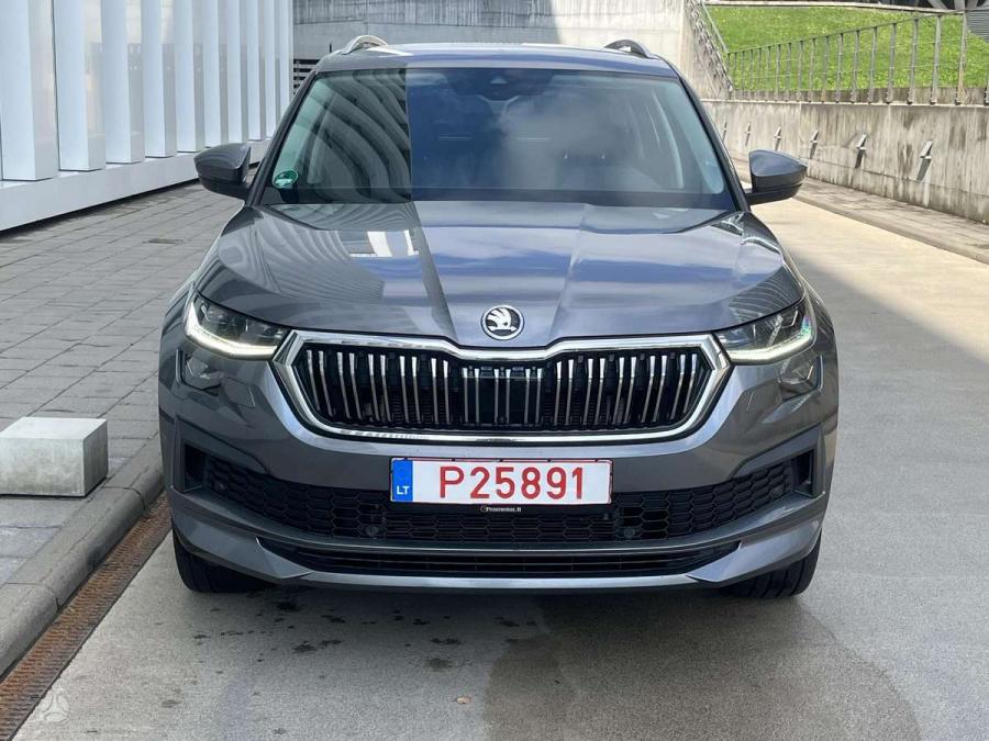Серый Шкода Kodiaq 2022 в Вильнюс, объемом двигателя 1.97 л и пробегом 154 тыс. км за 28990 €, фото 4 на AUTOMOTO.COM.LV