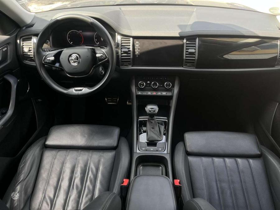 Серый Шкода Kodiaq 2022 в Вильнюс, объемом двигателя 1.97 л и пробегом 154 тыс. км за 28990 €, фото 16 на AUTOMOTO.COM.LV