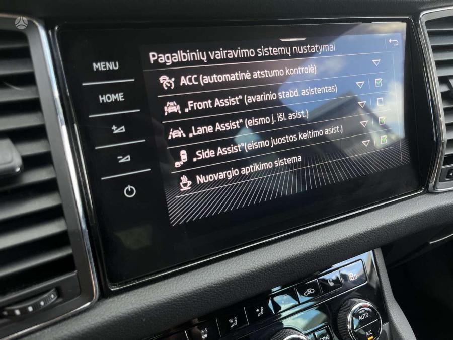 Серый Шкода Kodiaq 2022 в Вильнюс, объемом двигателя 1.97 л и пробегом 154 тыс. км за 28990 €, фото 26 на AUTOMOTO.COM.LV