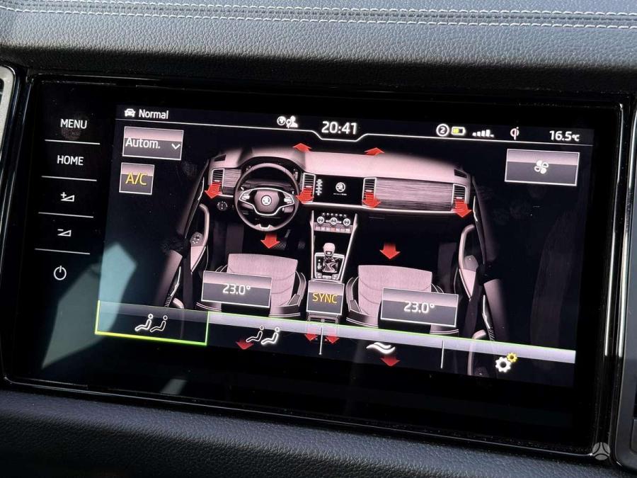 Серый Шкода Kodiaq 2022 в Шяуляй, объемом двигателя 1.97 л и пробегом 204 тыс. км за 24500 €, фото 35 на AUTOMOTO.COM.LV