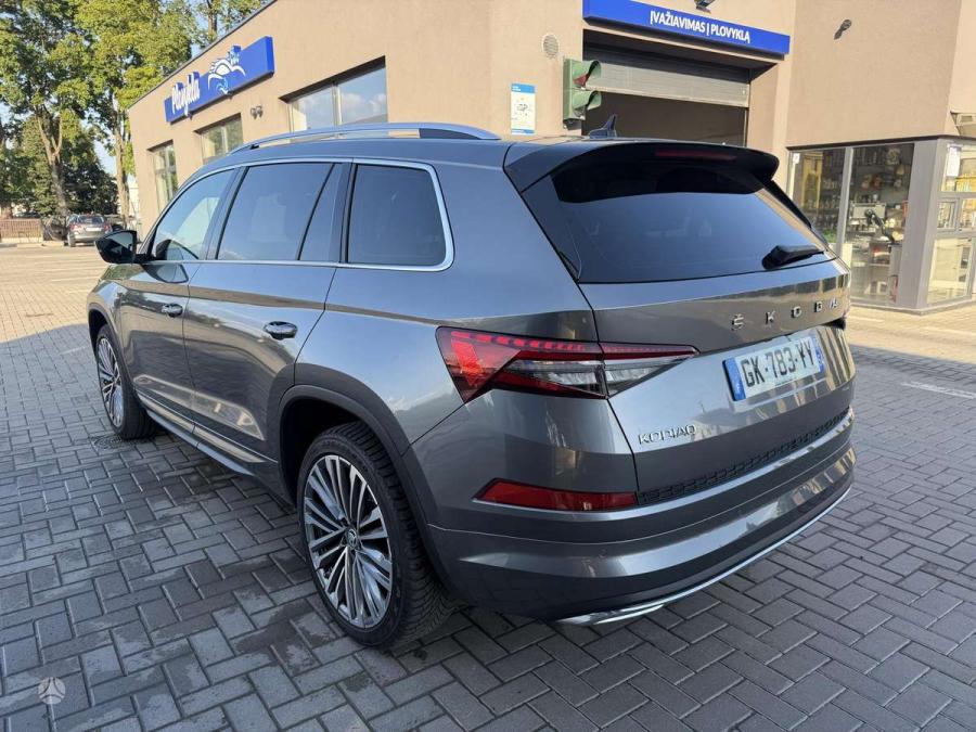 Серый Шкода Kodiaq 2022 в Клайпеда, объемом двигателя 1.97 л и пробегом 215 тыс. км за 24926 €, фото 6 на AUTOMOTO.COM.LV